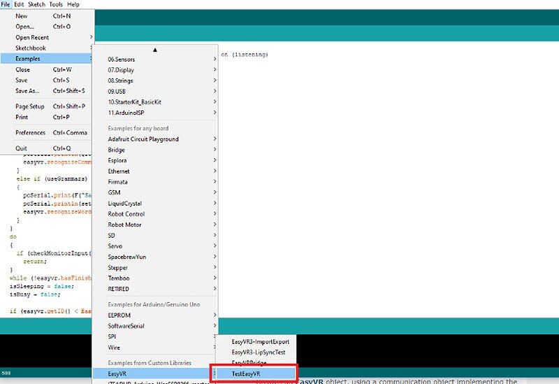 How To Set Up EasyVR Voice Shield on Arduino
